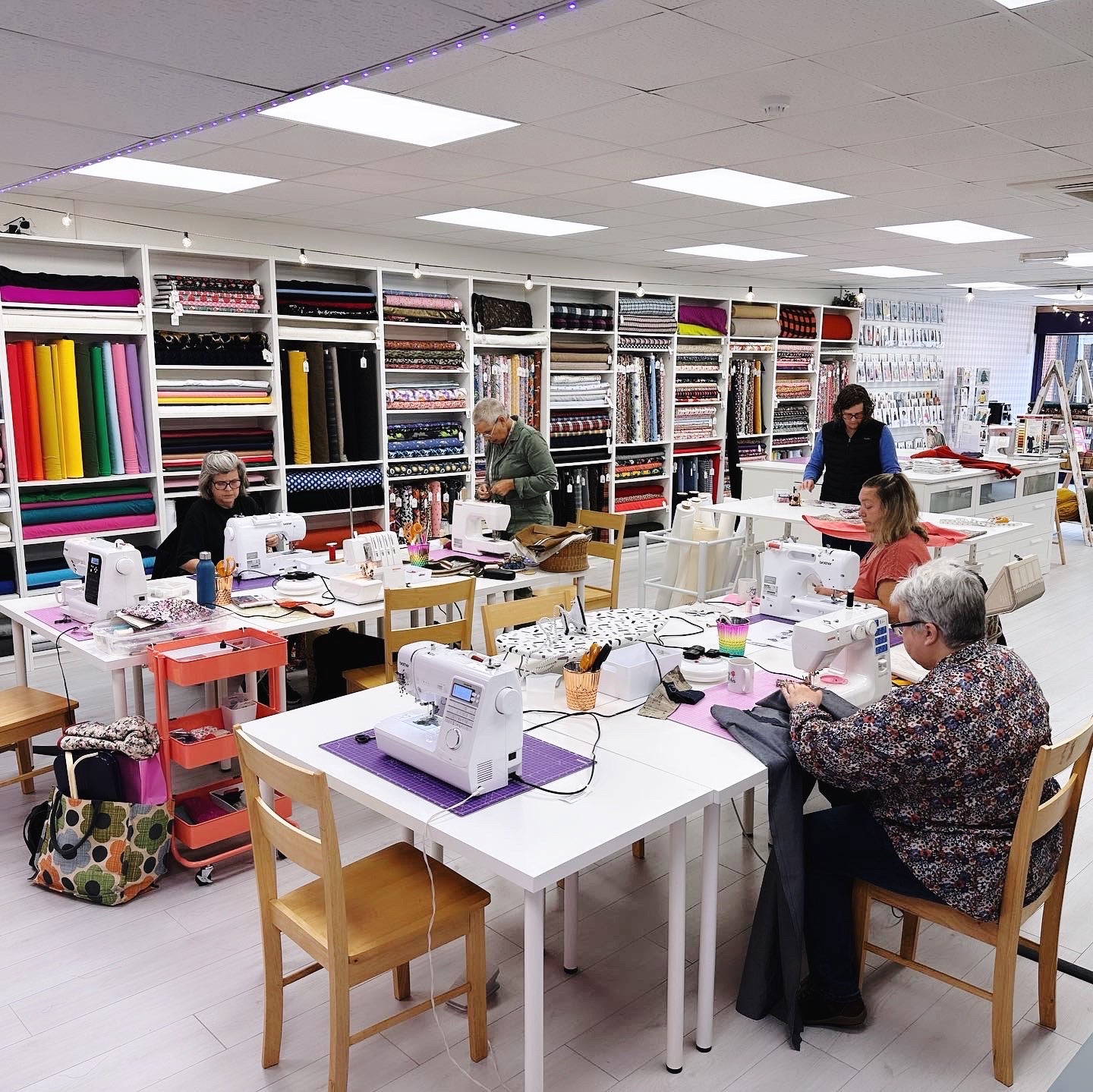 Workshops, Socials & Classes – Jenny Stitches Fabrics