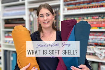 Fabrics With Jenny : What is Soft Shell Fabric? – Jenny Stitches Fabrics