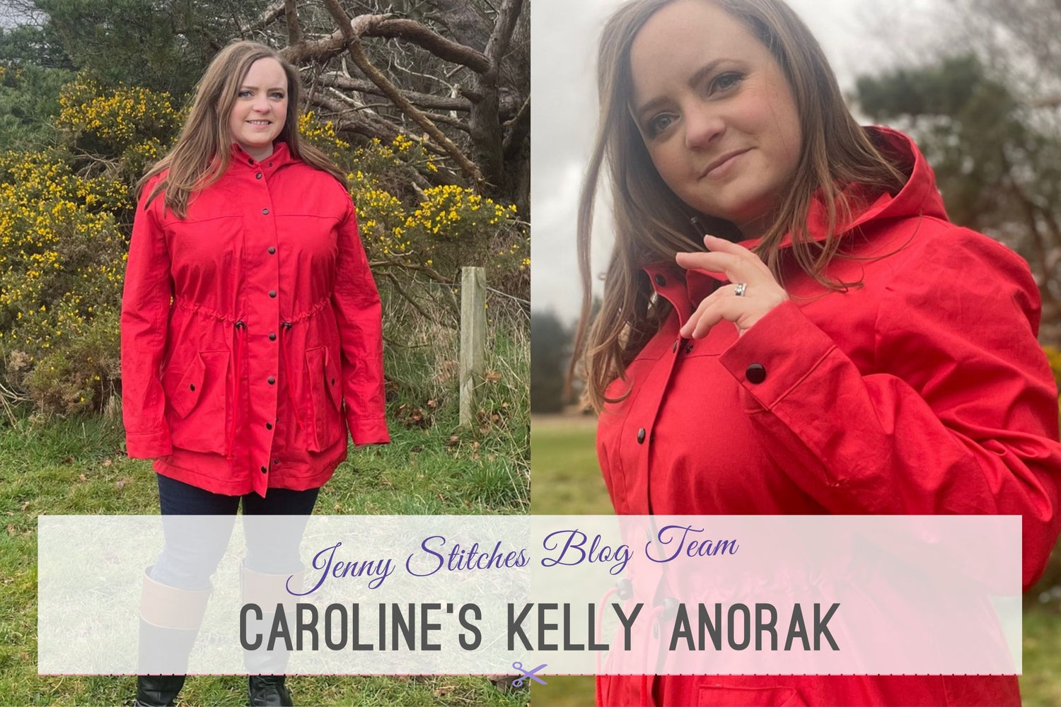 Caroline's Kelly Anorak – Jenny Stitches Fabrics