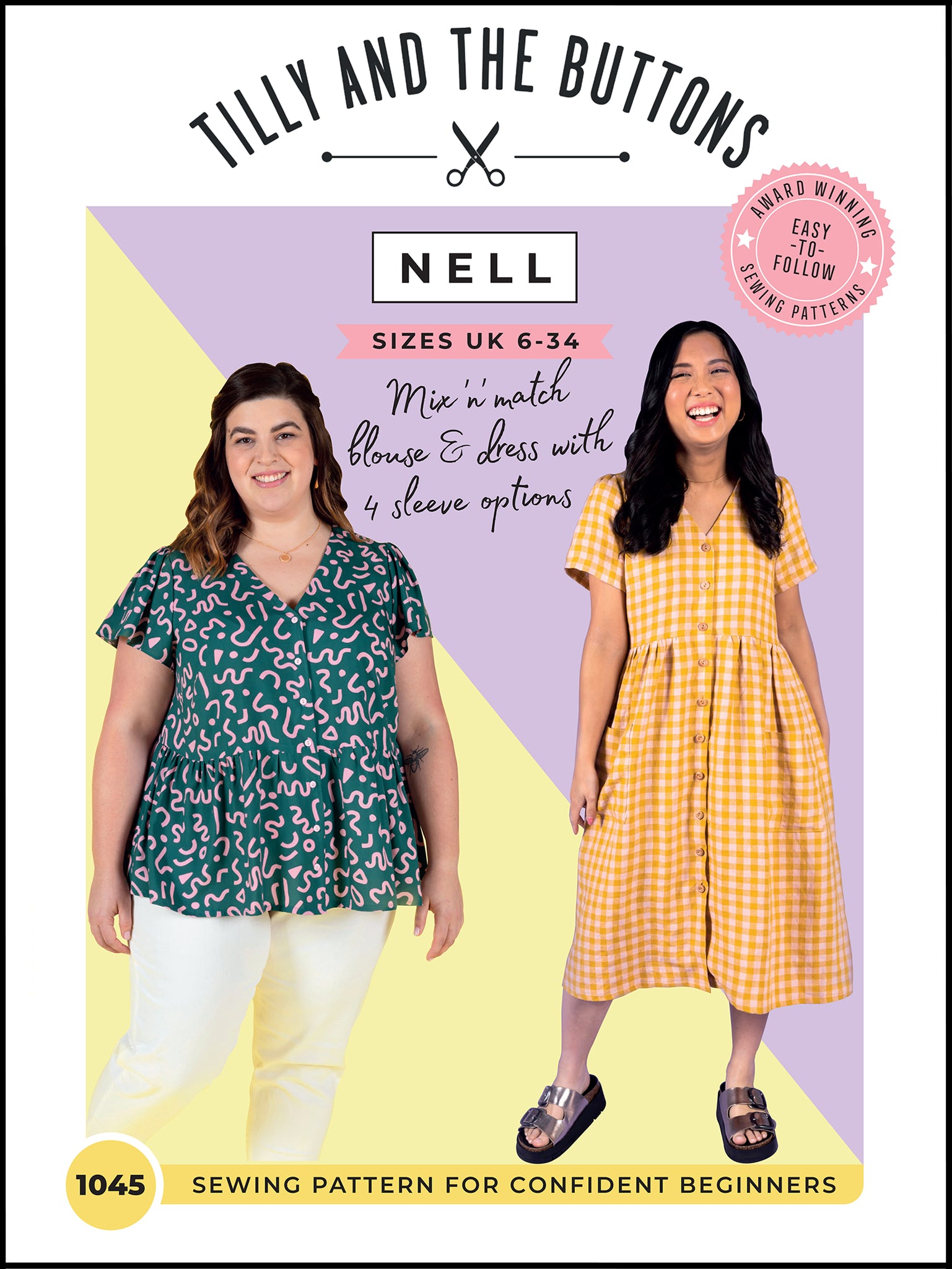 Tilly and the Buttons Nell Blouse & Dress – Jenny Stitches Fabrics