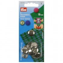 Prym Cover Buttons - Silver - 15mm – Jenny Stitches Fabrics